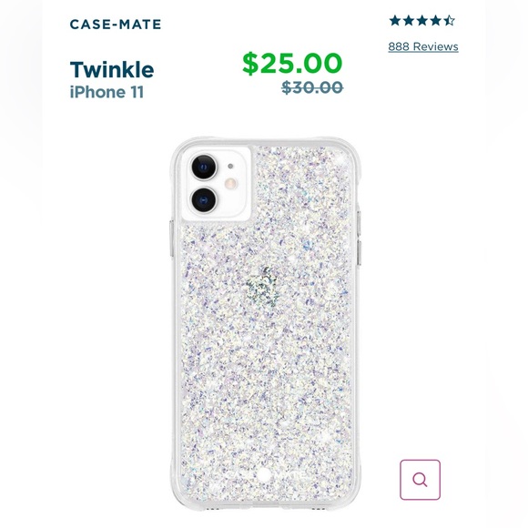 case-mate | Cell Phones & Accessories | Sparkle Casemate For Iphone 1 ...